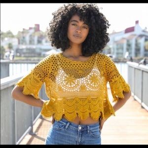 Tops | New Sheek Spring Crochet Crop Tops | Poshmark